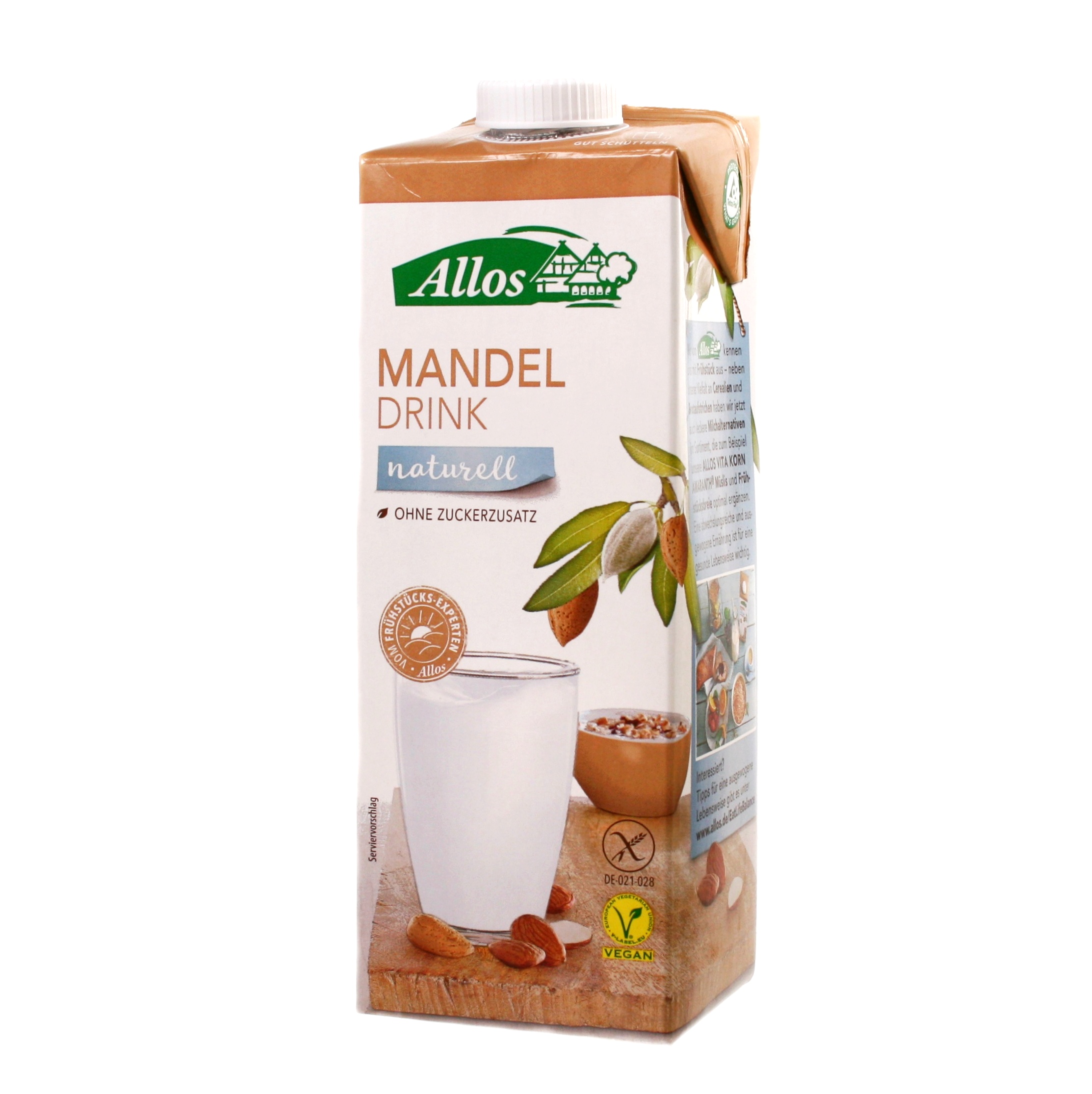 Allos Mandeldryck, naturell